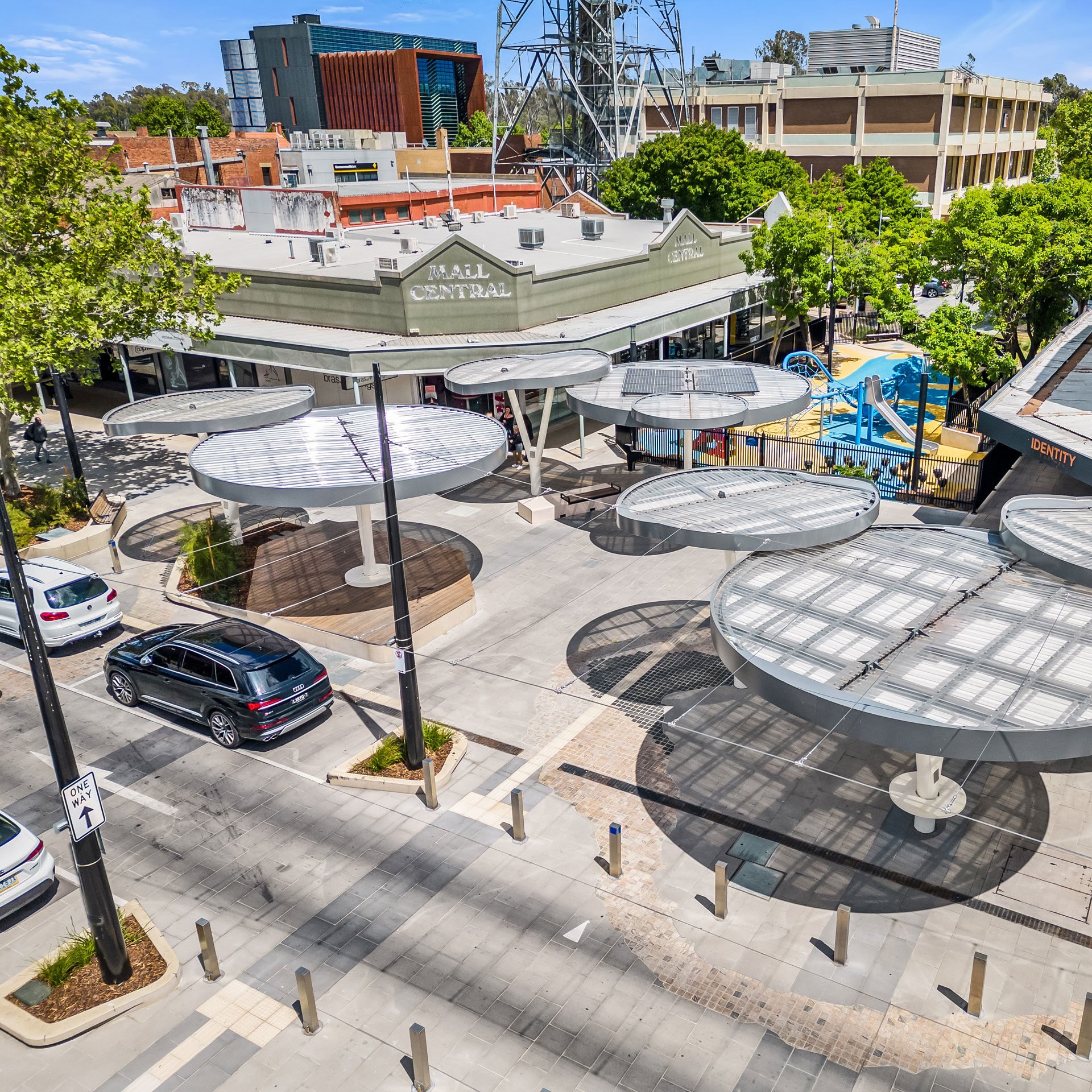 Maude Street Mall Shelters, Shepparton | Portfolio | FORGE